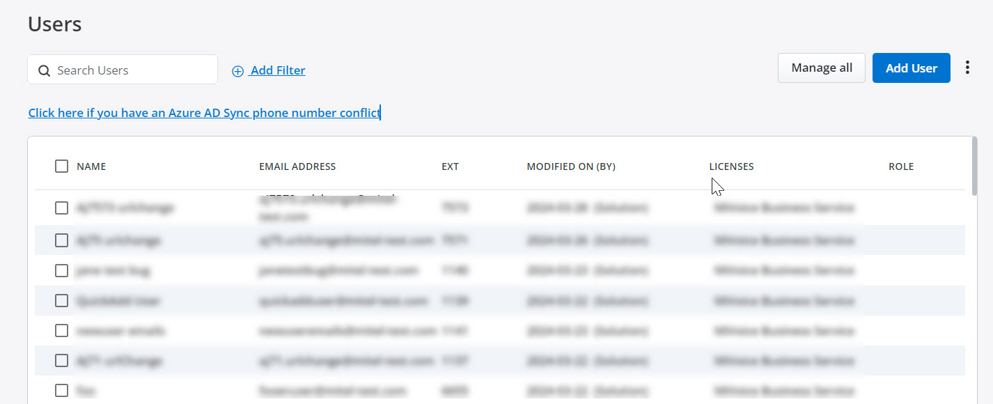 Administrar usuarios